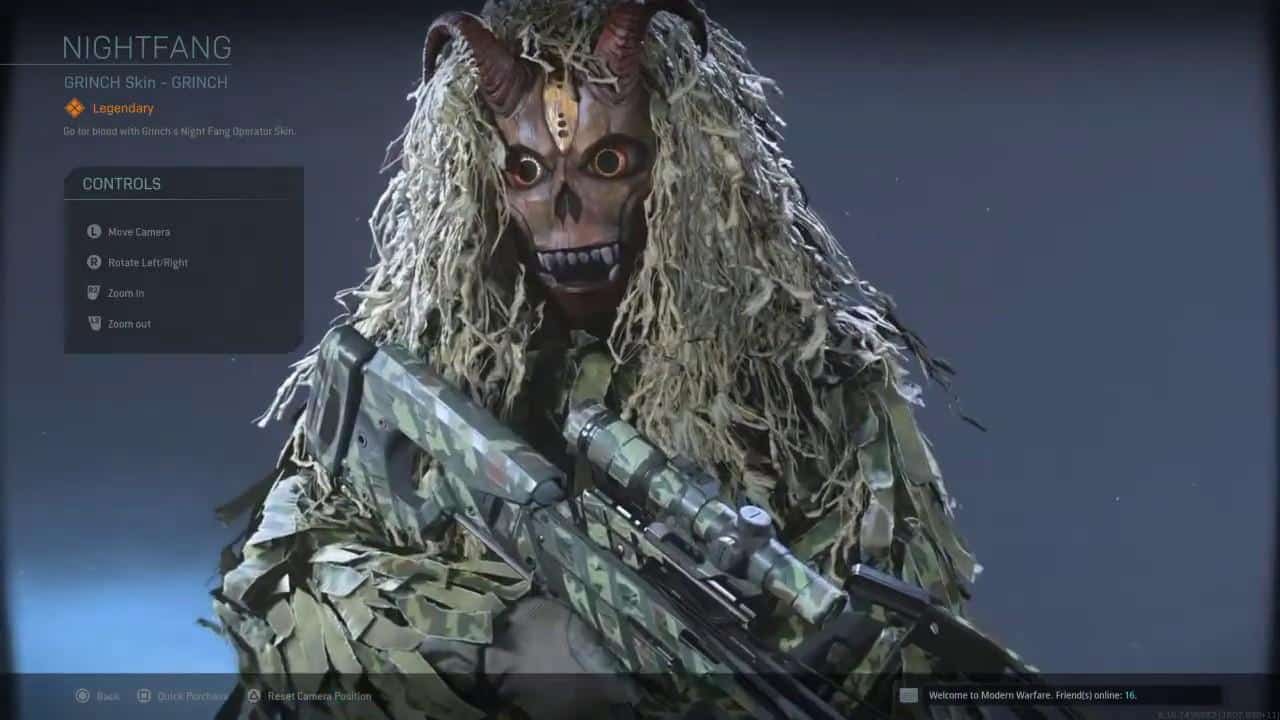 Warzone Operator Grinch - How To Unlock The Green Man?