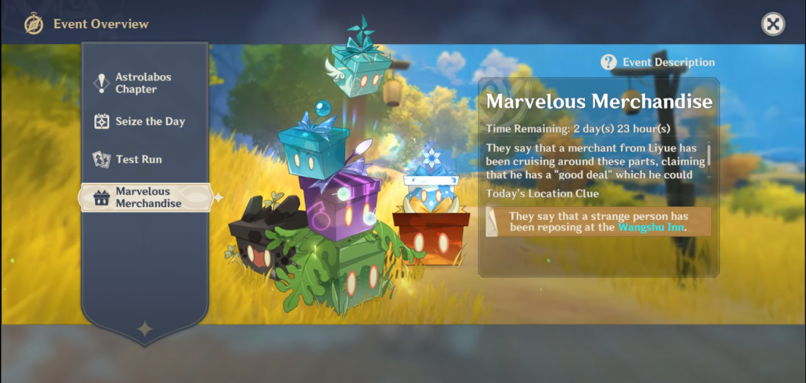 Marvelous Merchandise Day 5 Guide - Location & Rewards