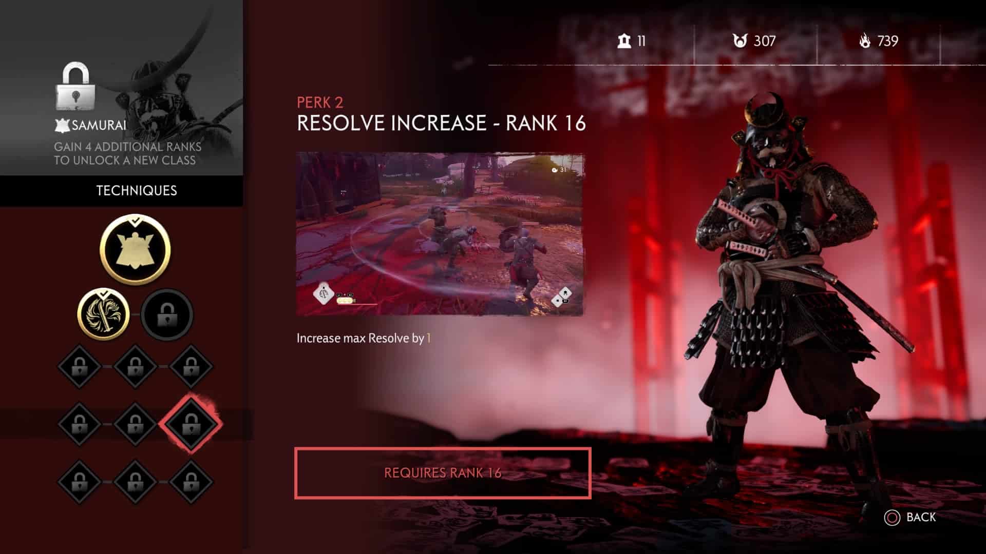 Ghost Of Tsushima: Legends - Samurai Techniques Skill Tree