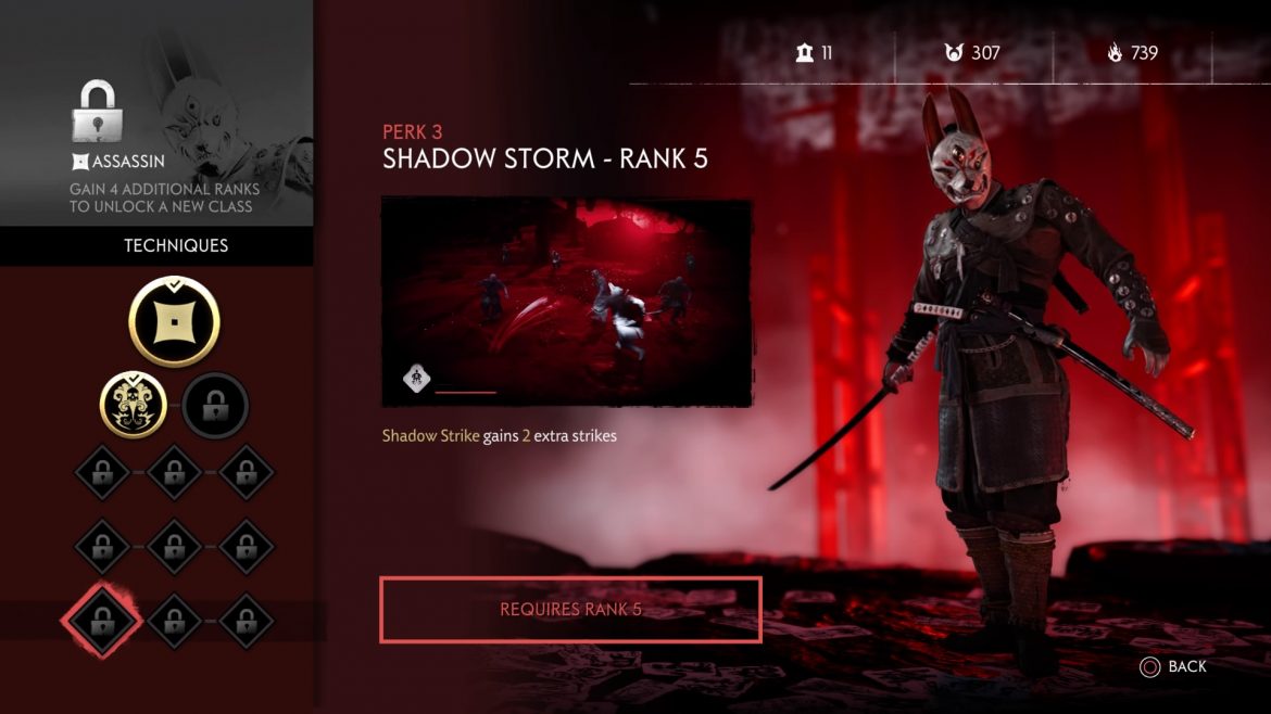 Ghost Of Tsushima: Legends - Assassin Techniques Skill Tree
