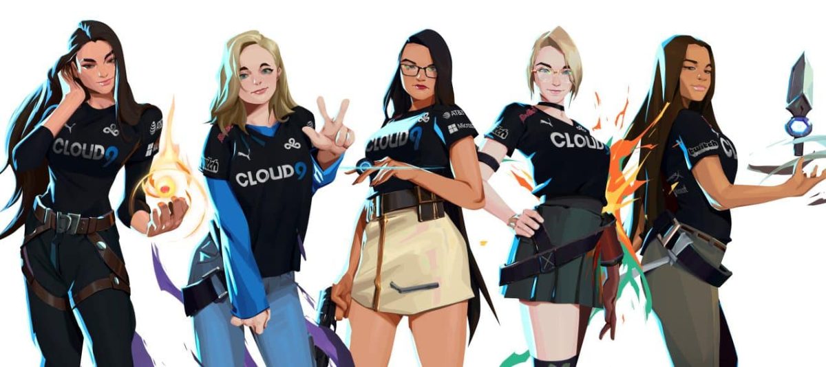Cloud9: All Women Roster for VALORANT