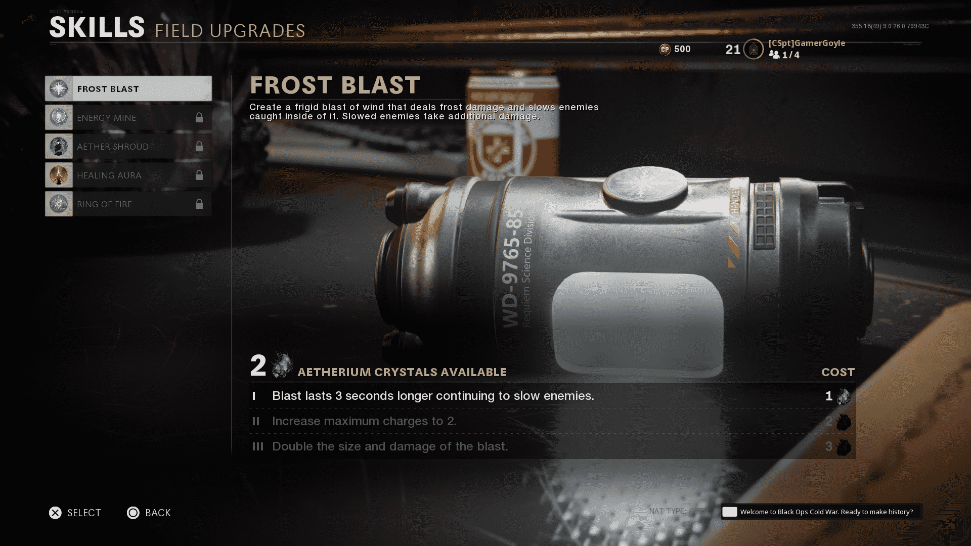 Black Ops Cold War: Zombies Field Upgrades Guide