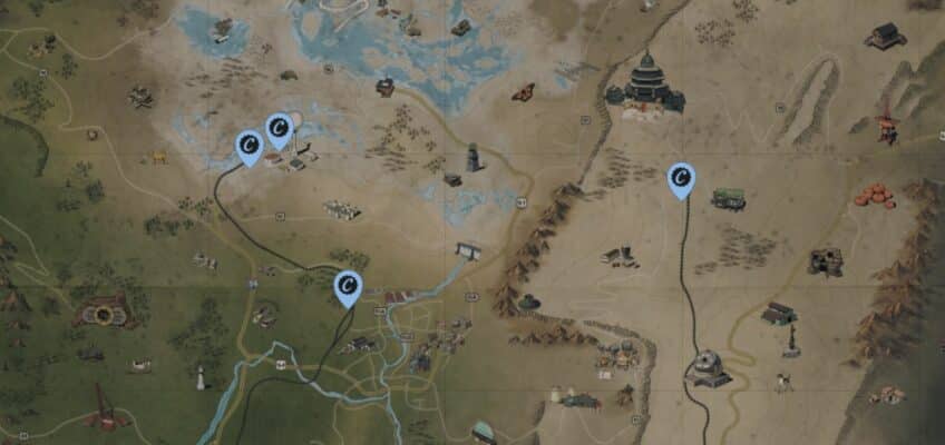 Fallout 76: Vendor Bot Locations In Appalachia