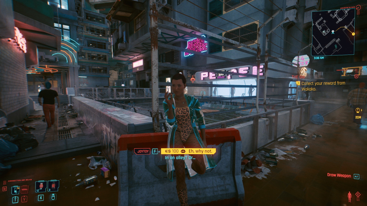 Cyberpunk 2077: How to Get a Prostitute