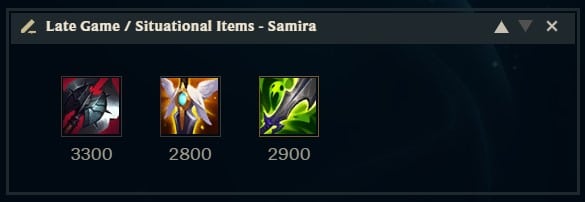 League of Legends: Samira Season 11 Guide – How To Play, Best Builds ...