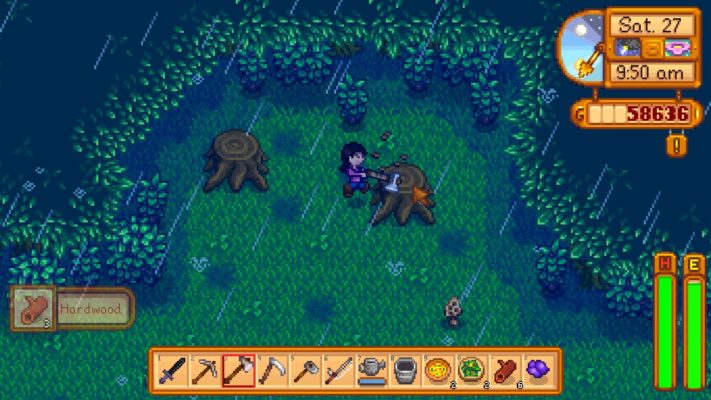 Stardew Valley: How and Where To Get Hardwood