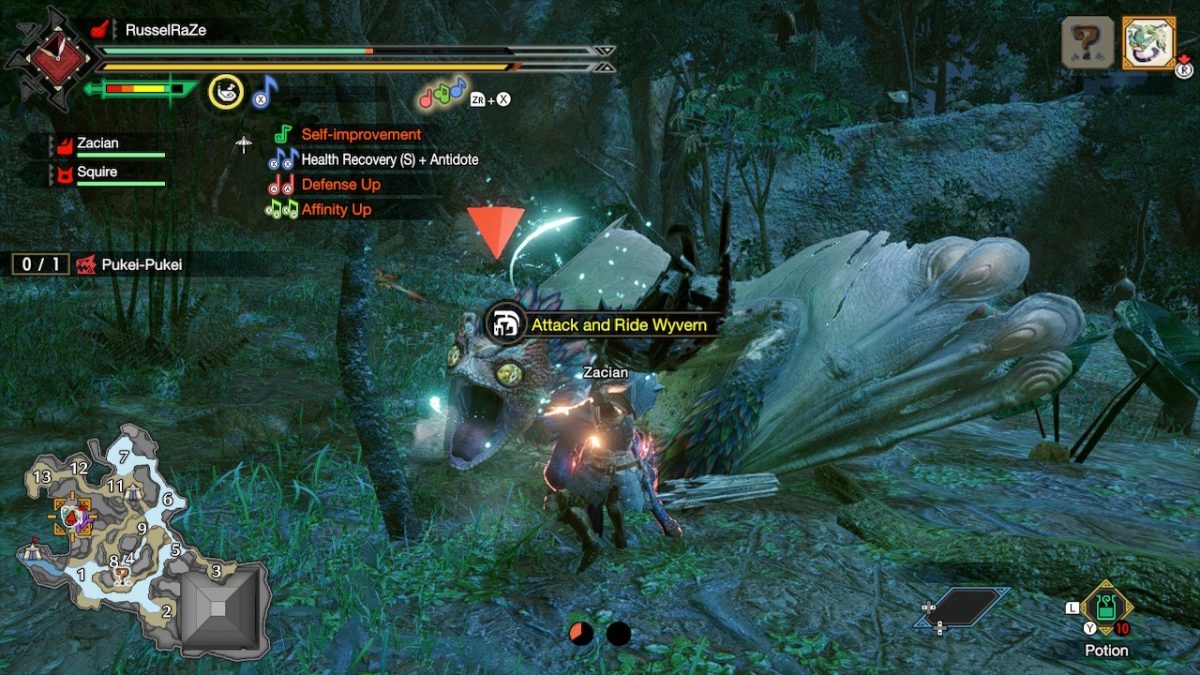 Monster Hunter Rise: How to Ride Monsters