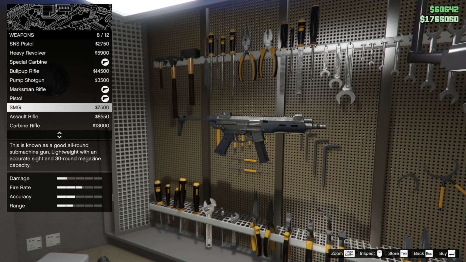 GTA 5: How to Change Weapons (PC)