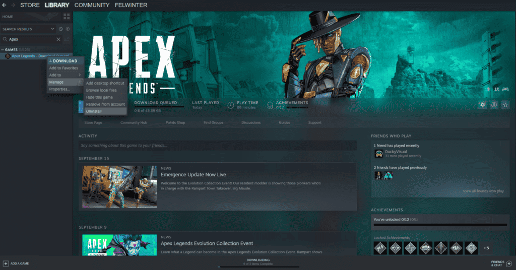 How to Uninstall Apex Legends? (PC, PlayStation, Xbox, Nintendo Switch)