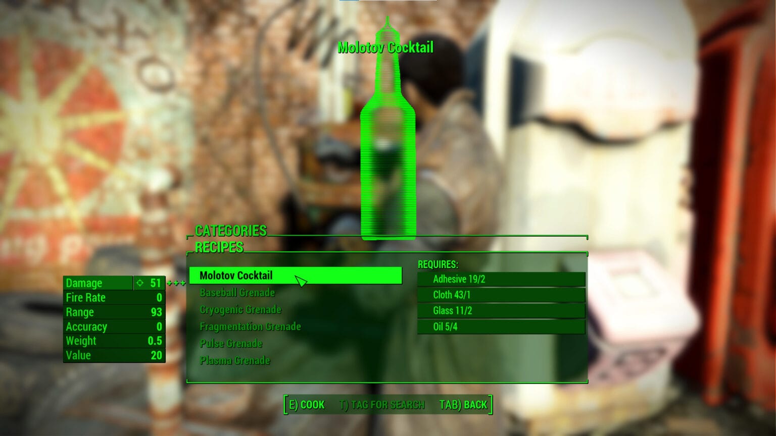 Fallout 4: Grenades (Types, Crafting, and Throwing)
