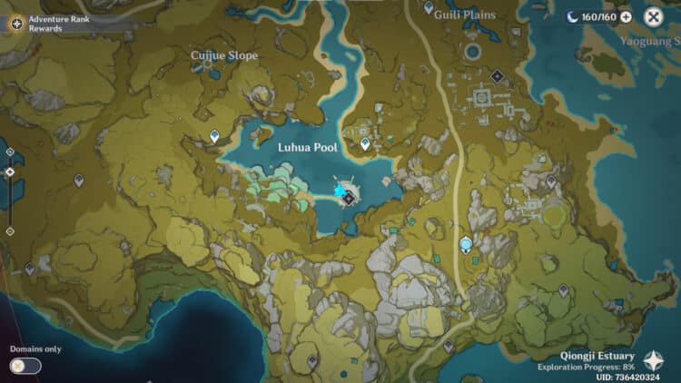 Genshin Impact: Luhua Pool Puzzle Guide