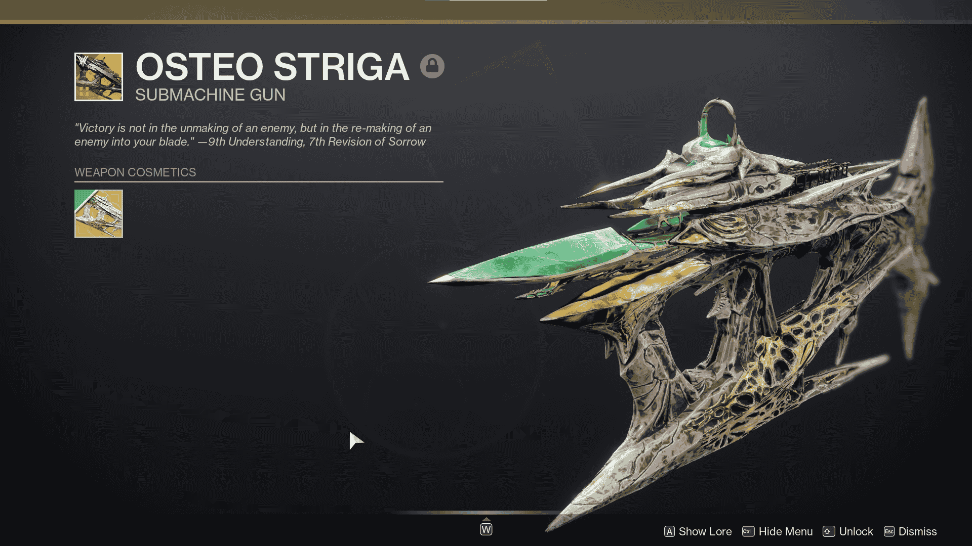 How to Get the Osteo Striga in Destiny 2