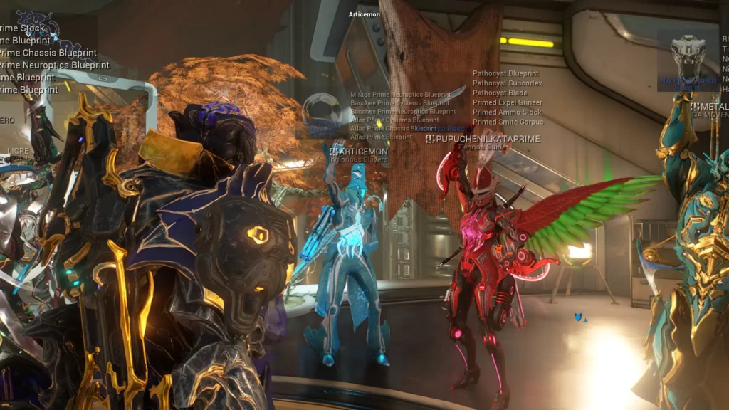 How to trade with other players in Warframe