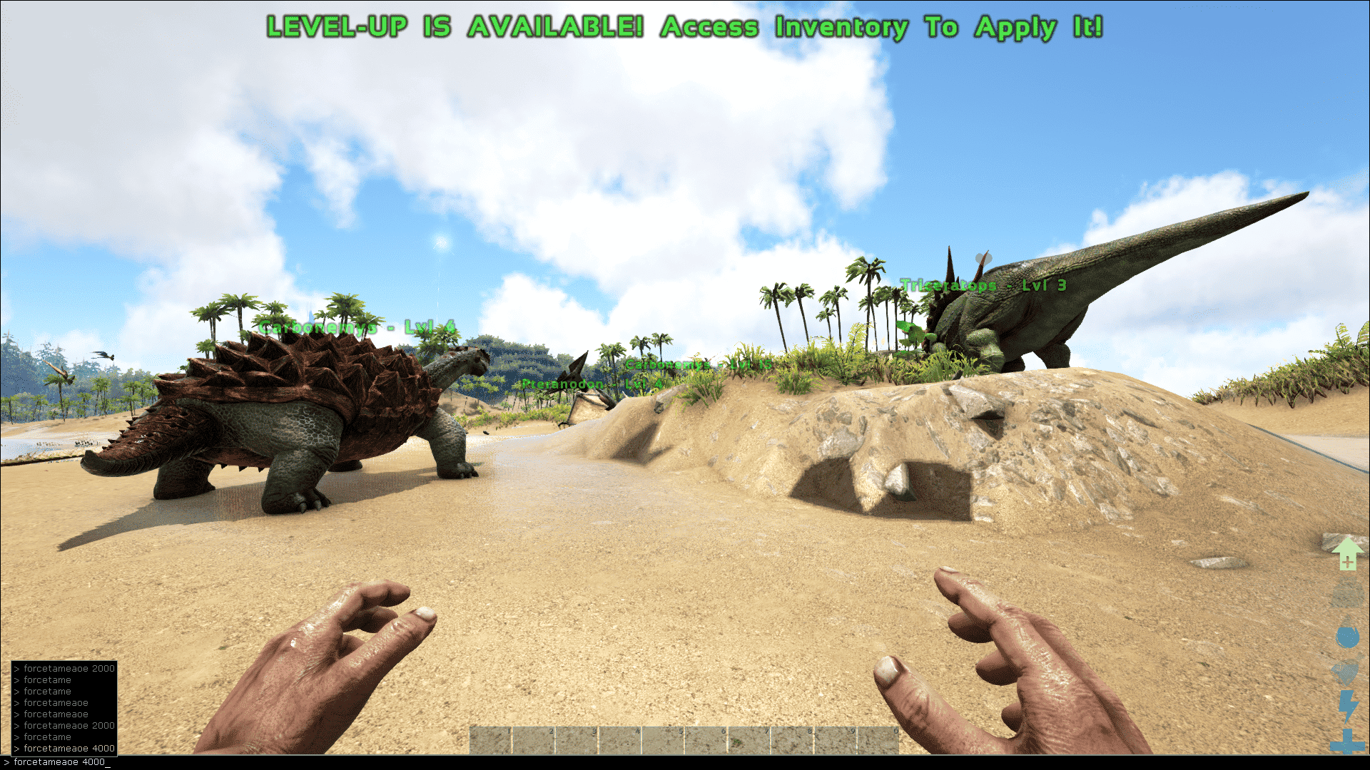 How to Force Tame in ARK: Survival Evolved