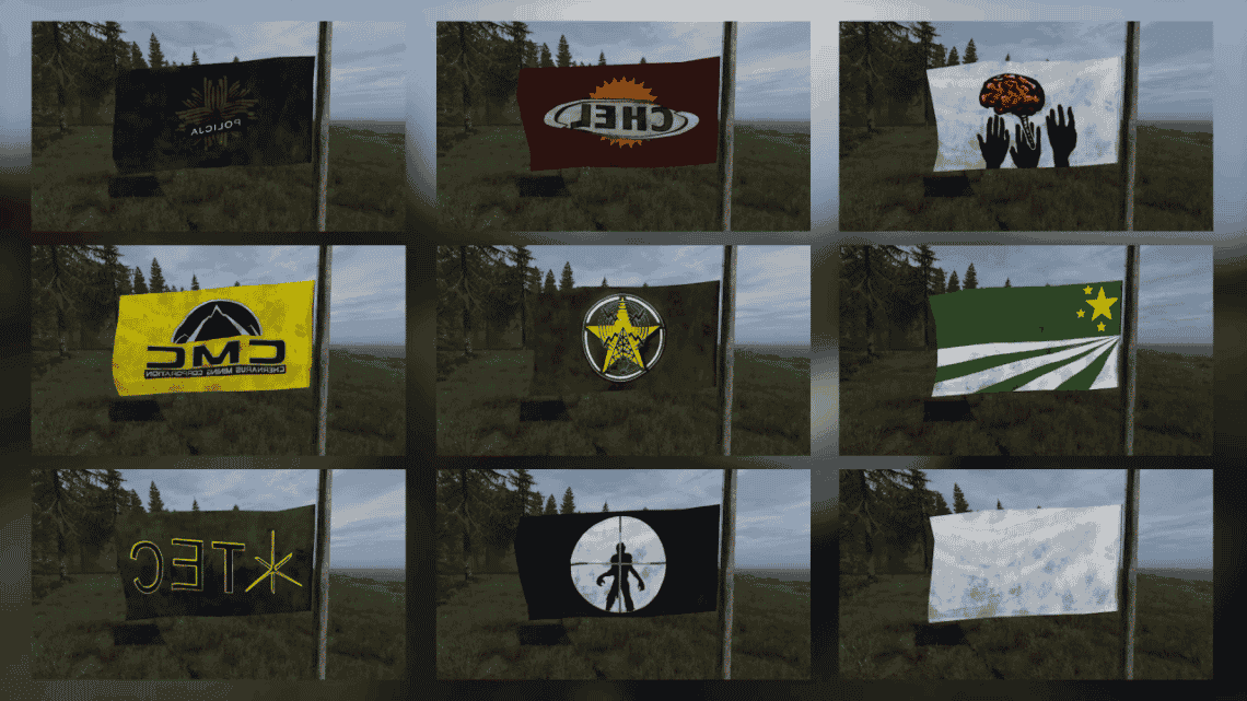 How to Build a Flag Pole in Dayz