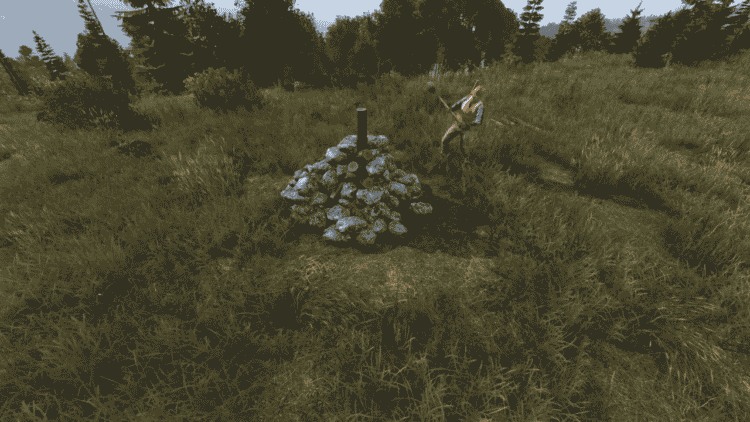 How to Build a Flag Pole in Dayz
