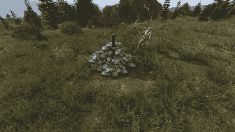 How to Build a Flag Pole in Dayz