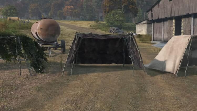 How to Make a Tent in DayZ