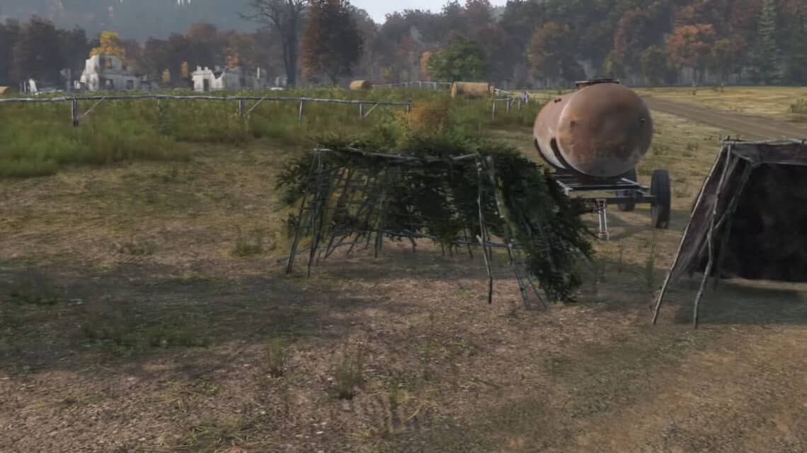 How to Make a Tent in DayZ