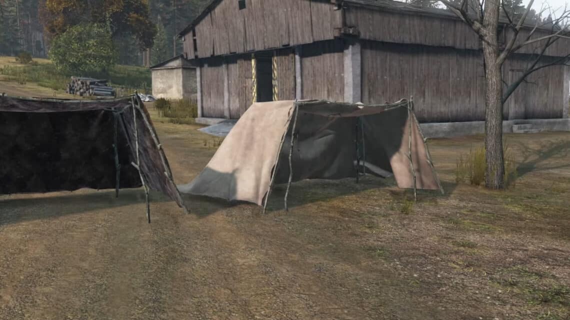 How to Make a Tent in DayZ