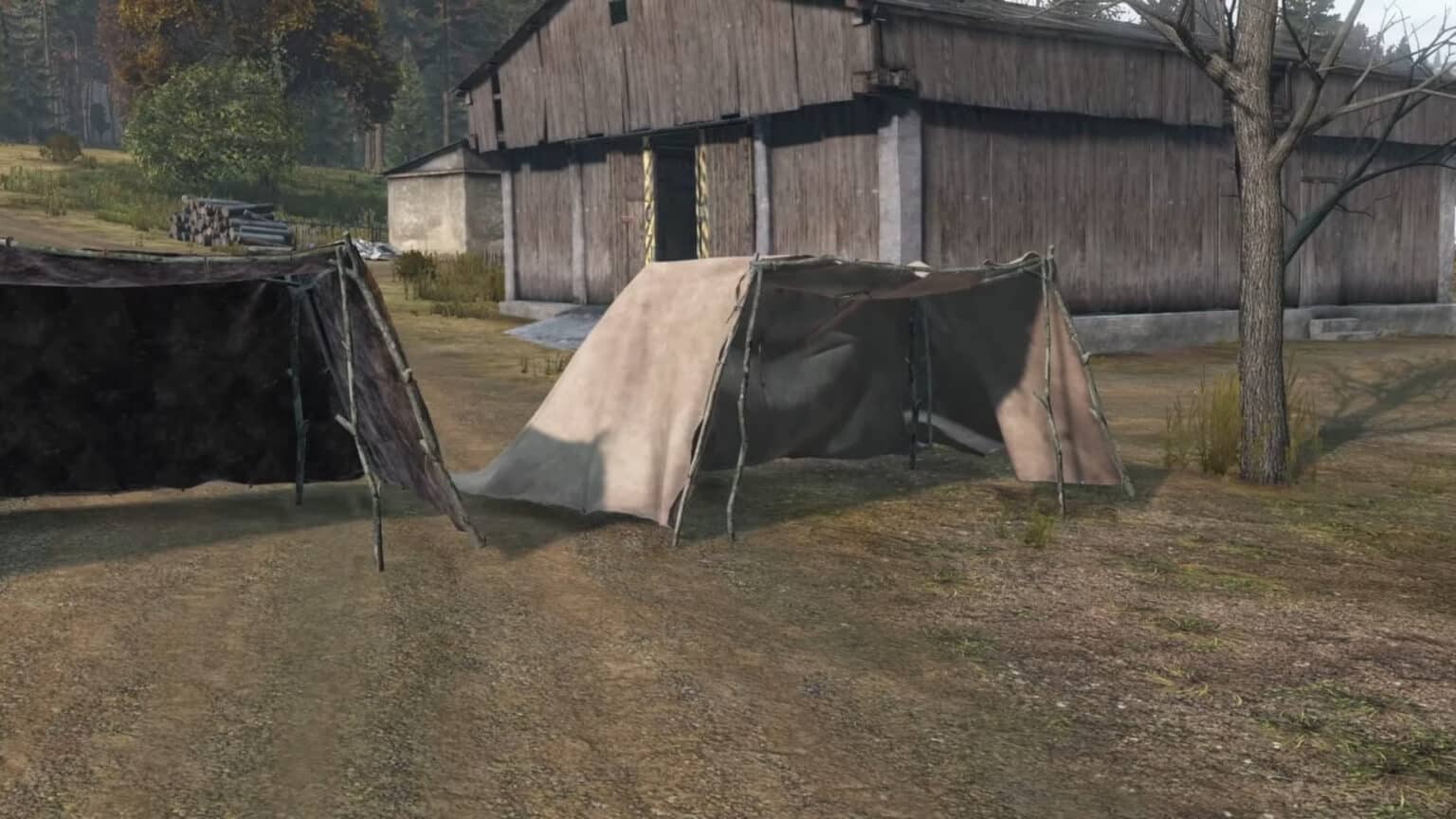 How to Make a Tent in DayZ