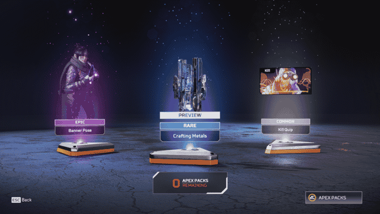 How to Get Crafting Metals in Apex Legends