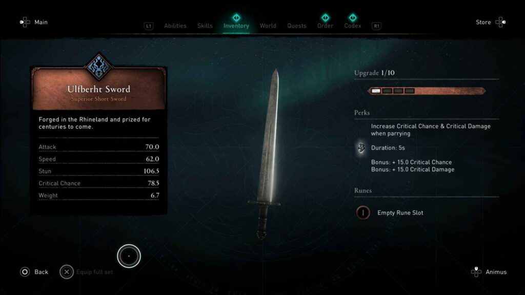 Assassin's Creed Valhalla Swords