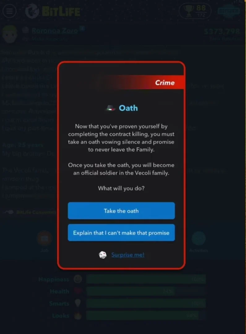 How to Become Underboss in Bitlife
