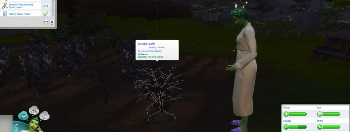 The Sims 4: How to Complete the Plant-A-Sim Scenario