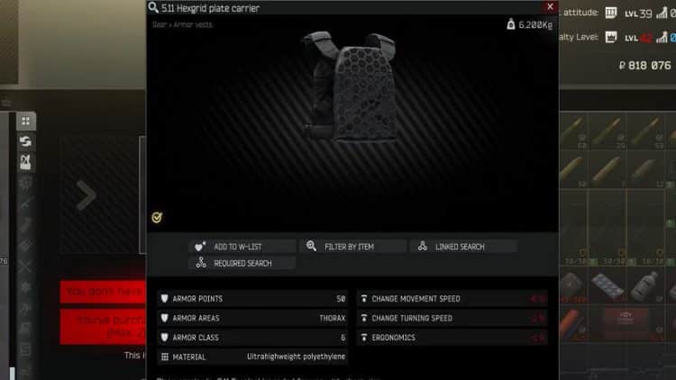 Escape From Tarkov: 7 Best Armor Pieces