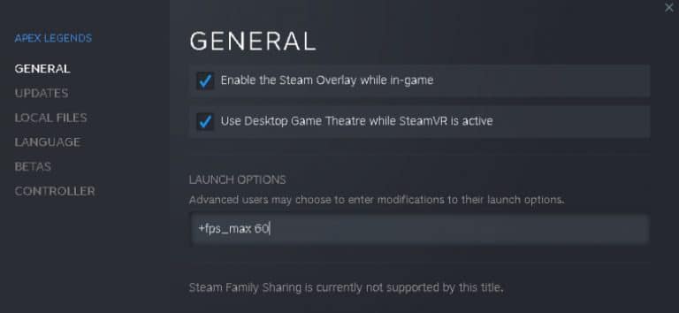 Apex Legends: How to Cap Your FPS on Steam