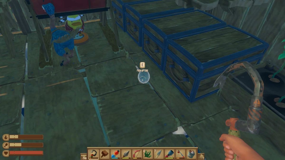 How to Get Eggs in Raft