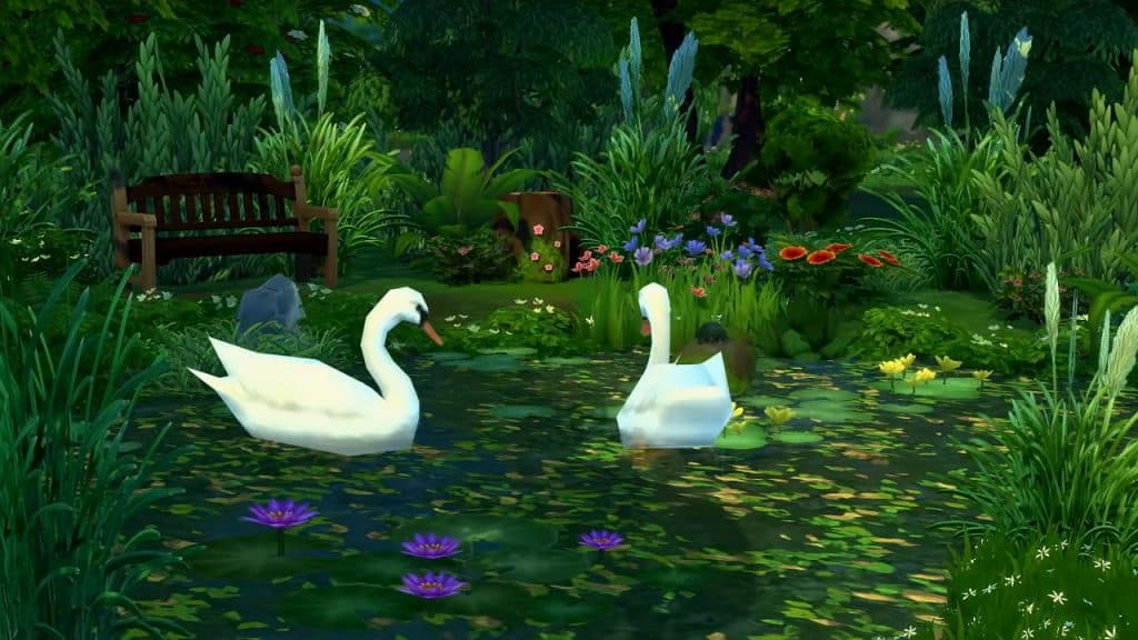 The Sims 4: How to Make a Pond