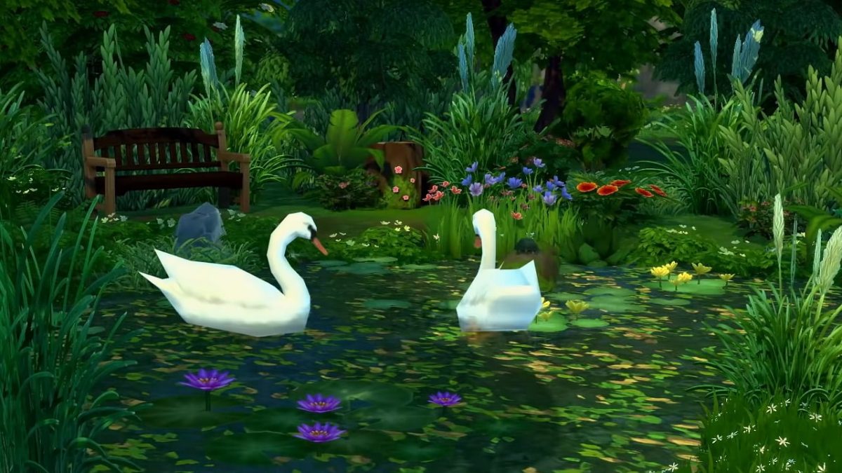 The Sims 4: How to Make a Pond