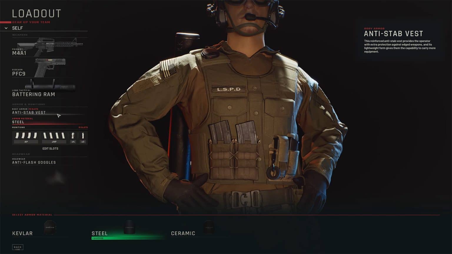 Best Armor Material in Ready or Not