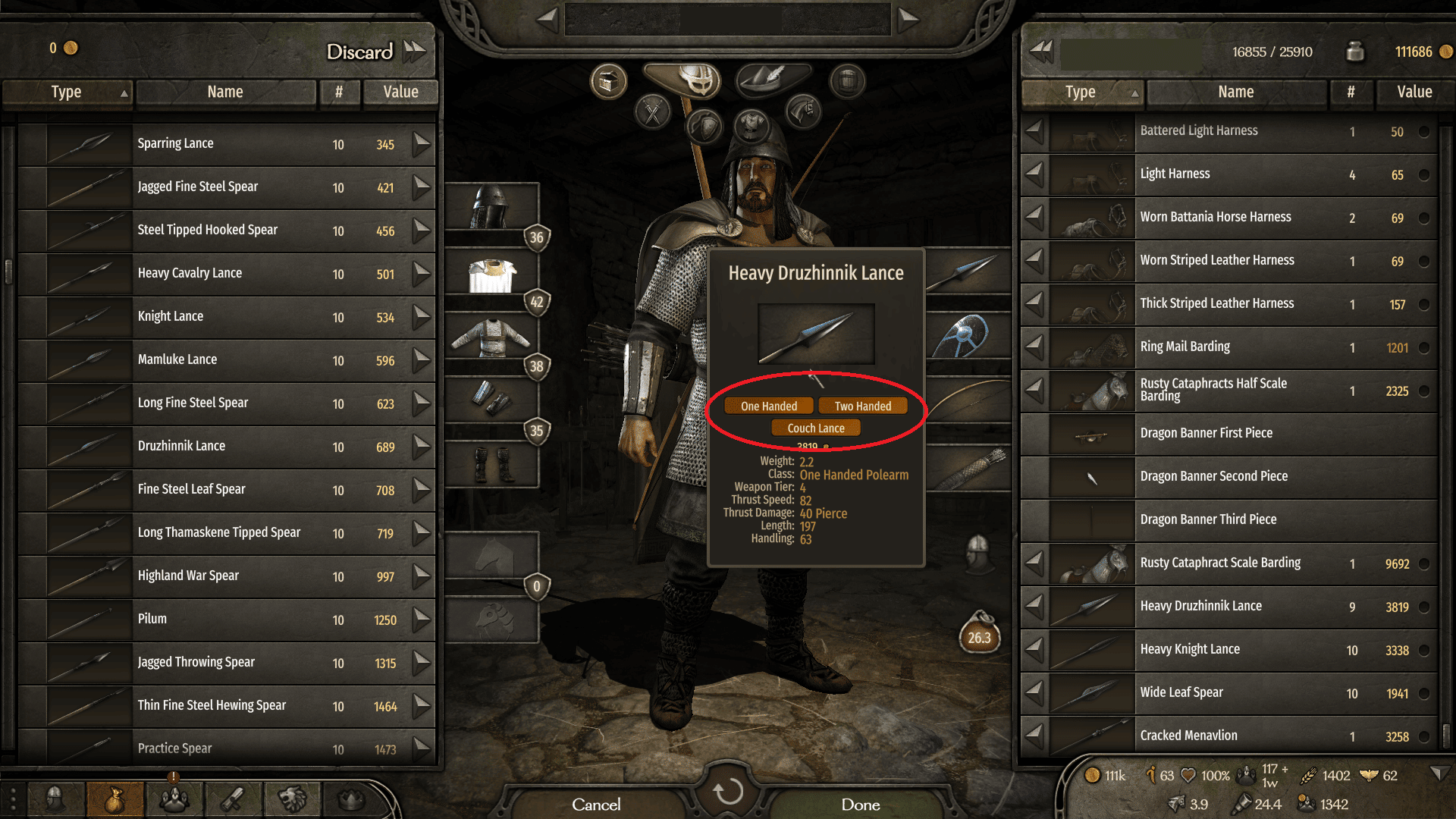 How to Couch Lance in Mount & Blade II: Bannerlord