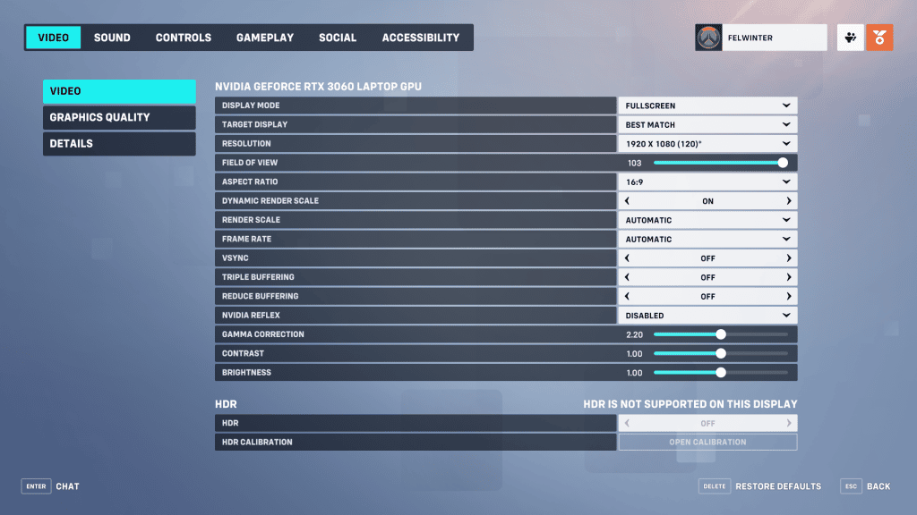 Overwatch 2 Best Settings