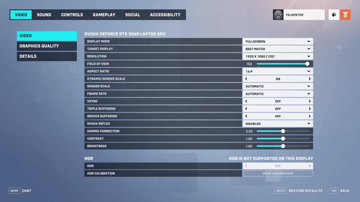 Overwatch 2 Best Settings