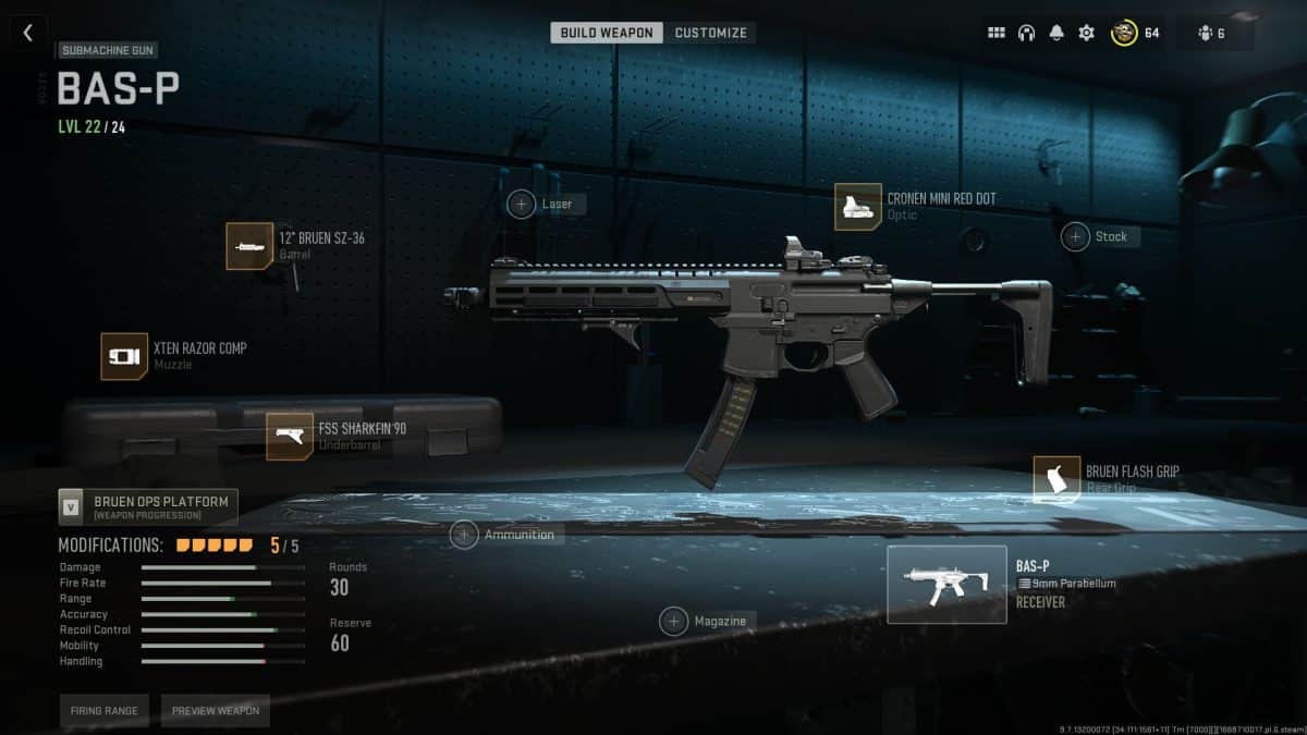 Best BAS-P Loadout for Modern Warfare 2 & Warzone 2