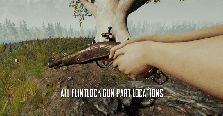 All Flintlock Gun Part Locations in The Forest