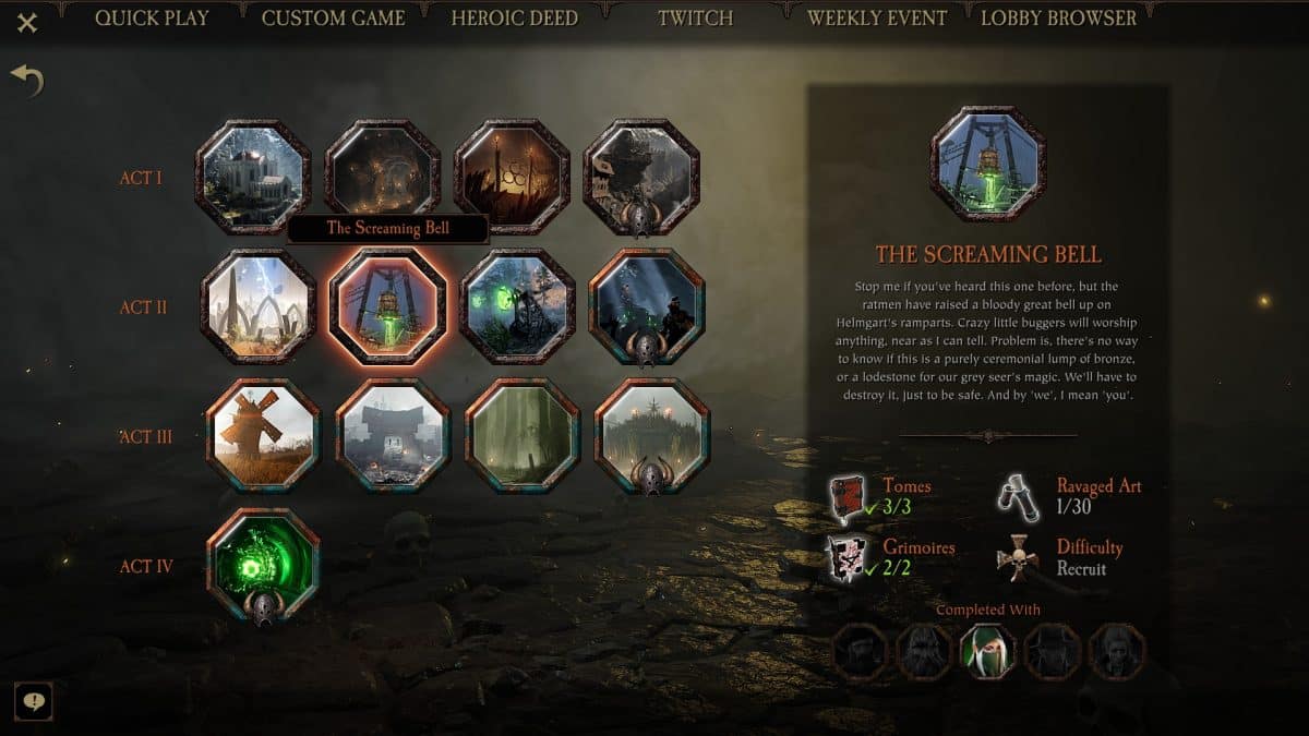 How to Level Up Fast in Warhammer Vermintide 2