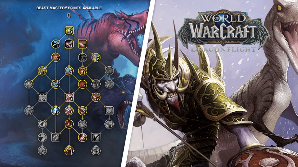 WoW Dragonflight: Best Beast Mastery Hunter Talents