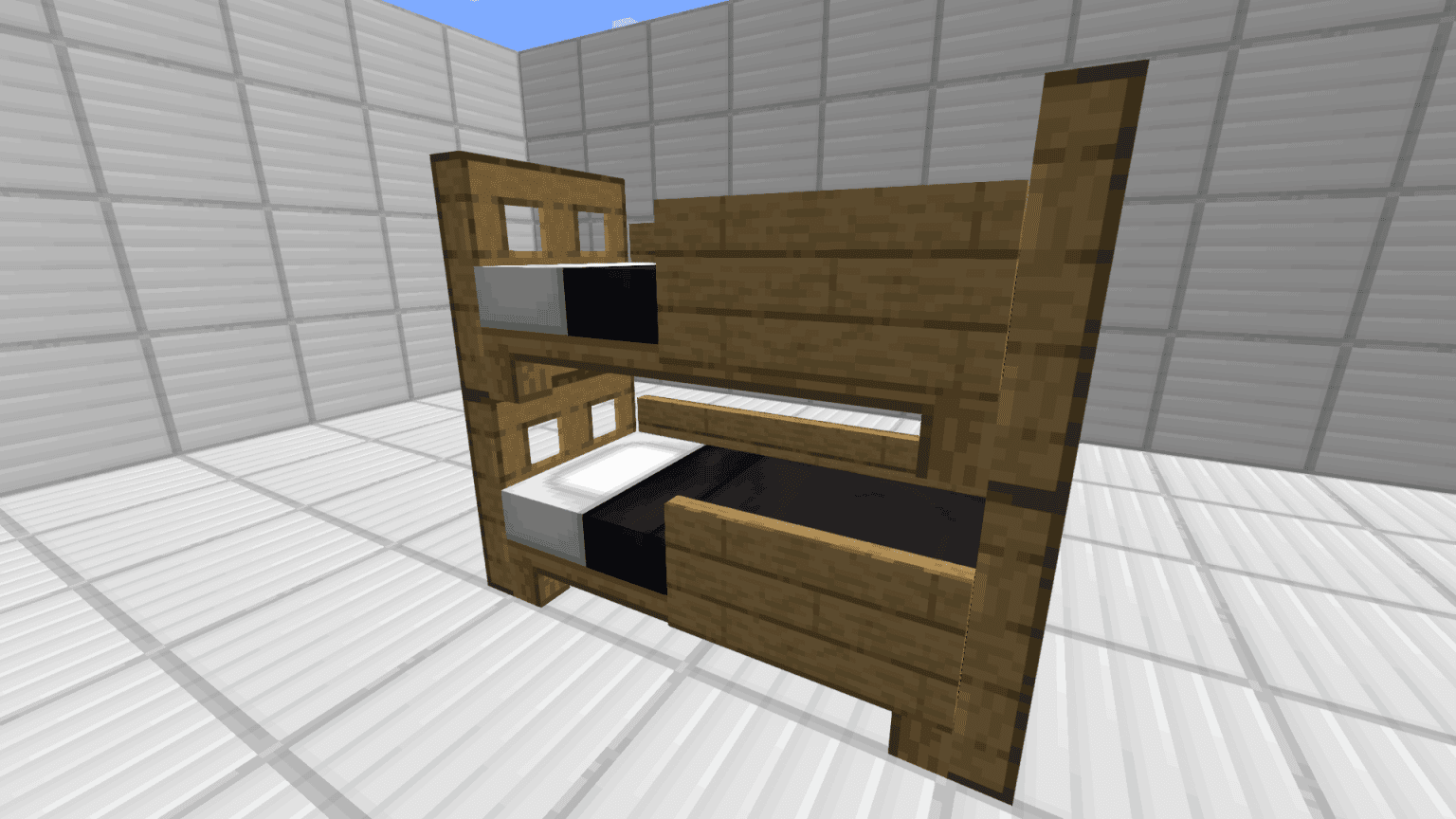 How To Make Bunk Beds in Minecraft (Step by Step)
