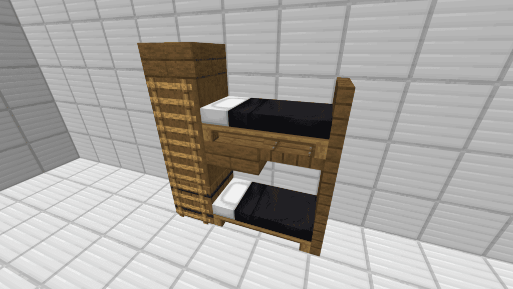 How To Make Bunk Beds in Minecraft (Step by Step)