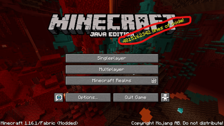 How Many Lines of Code Are There in Minecraft