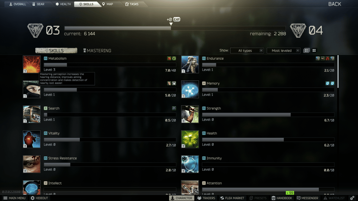 How To Level Perception Tarkov? (Fastest Way!)