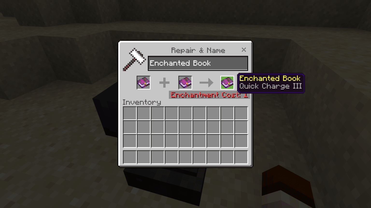 What is Quick Charge in Minecraft?