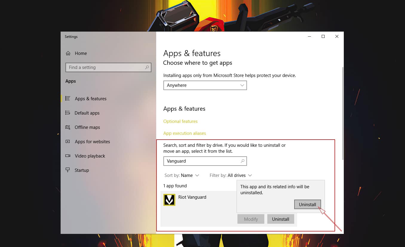 How To Uninstall Valorant
