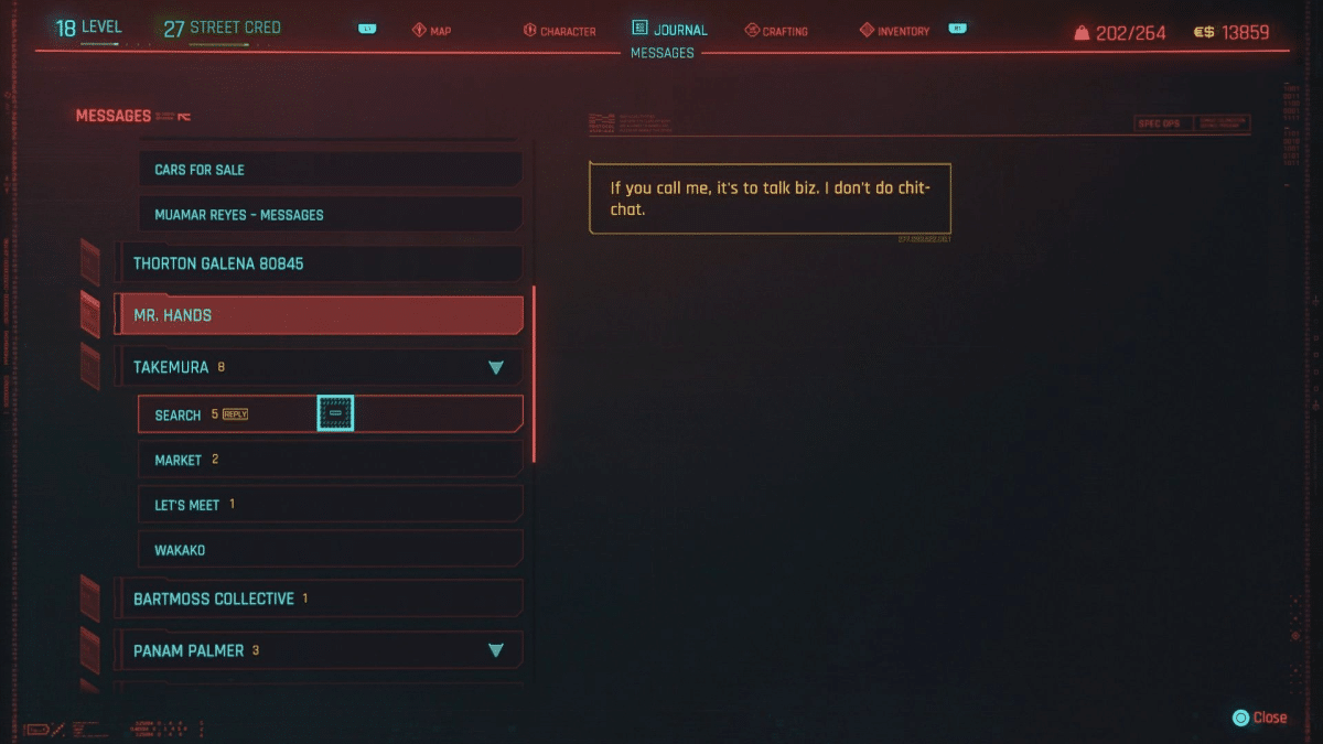 How To Call Someone in Cyberpunk 2077