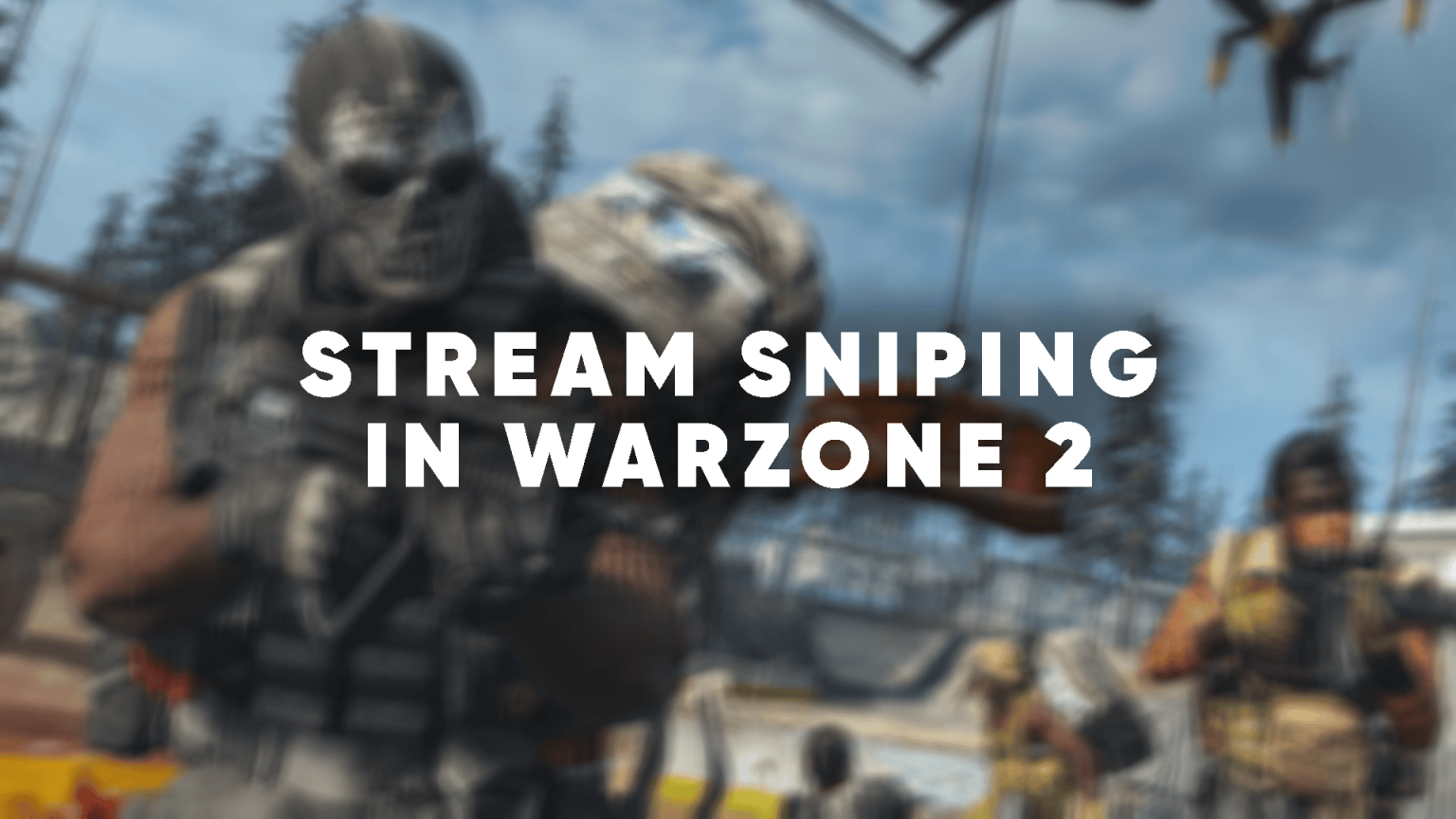 How to Stream Snipe in Warzone 2